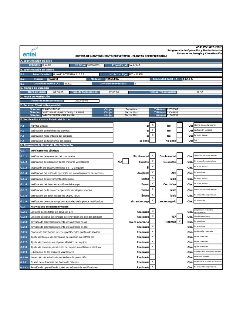 Huawei Mts9510a 112.2 A - (Rect. Huawei) | PDF | Electricidad | Bienes ...