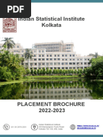 ISI Prospectus 2024 | PDF | Science