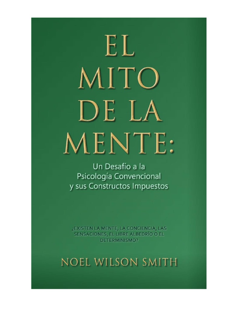 El Mito de La Mente | PDF | Hipnosis | Mente