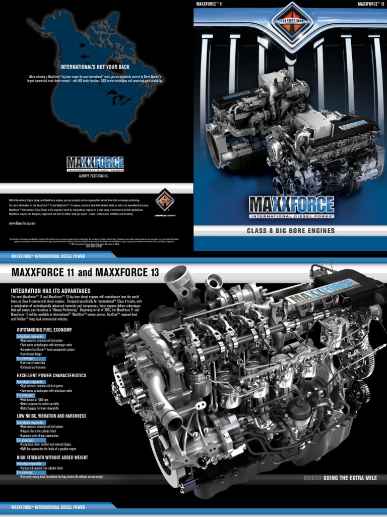 MaxxForce 11 MaxxForce 13 | PDF | Engines | Diesel Engine