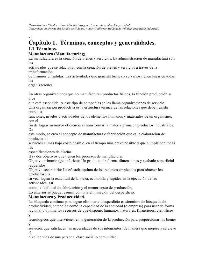 Manufactura Esbelta | Descargar gratis PDF | Lean Manufacturing | Ingeniería Industrial