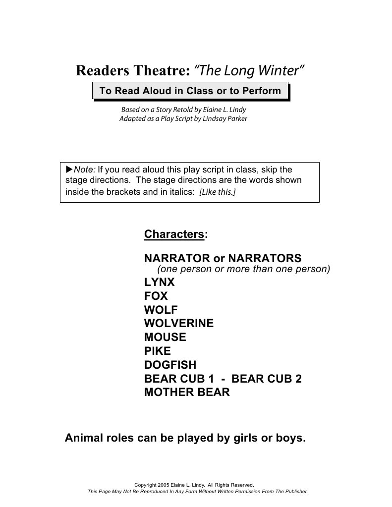 Long Winter | PDF