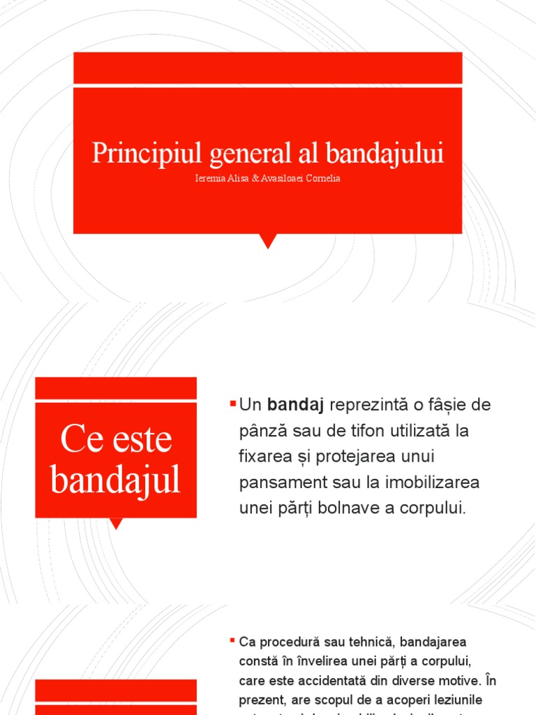 Principiul General Al Bandajului | PDF