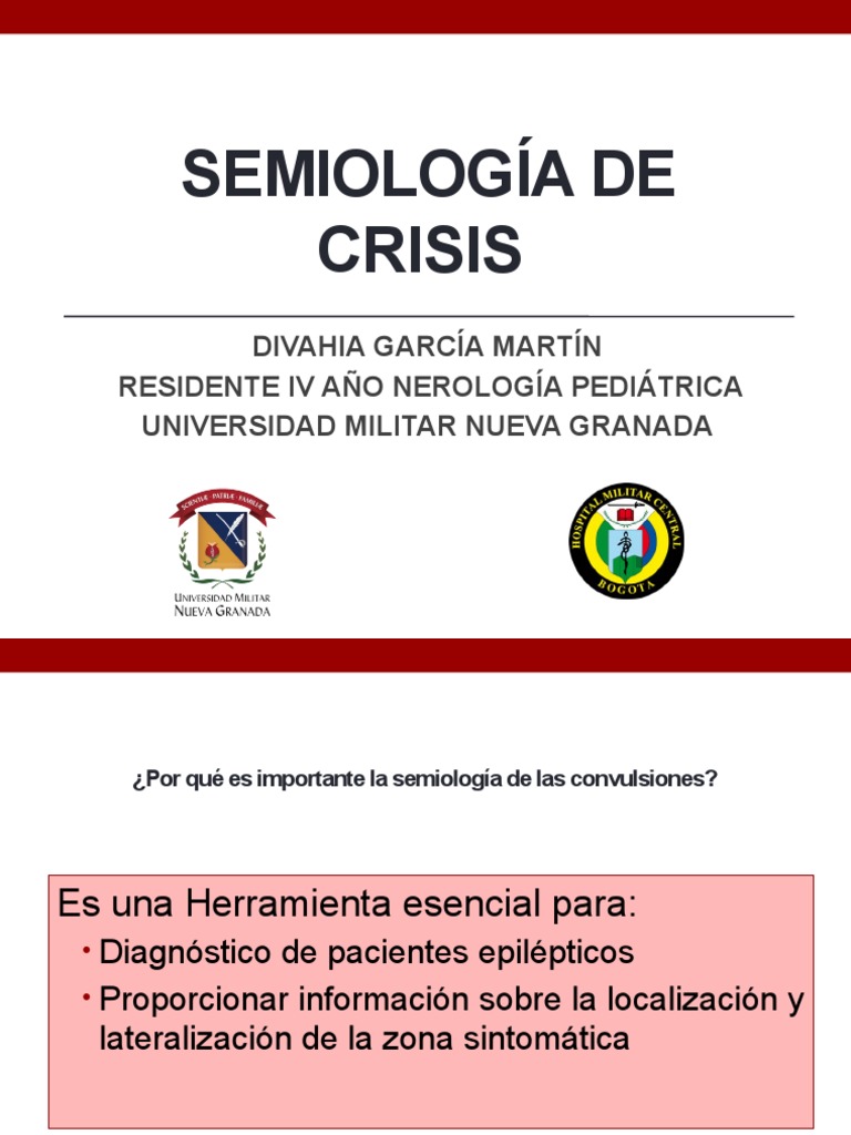 Semiología de Crisis | PDF | Medicina CLINICA | Enfermedades y trastornos