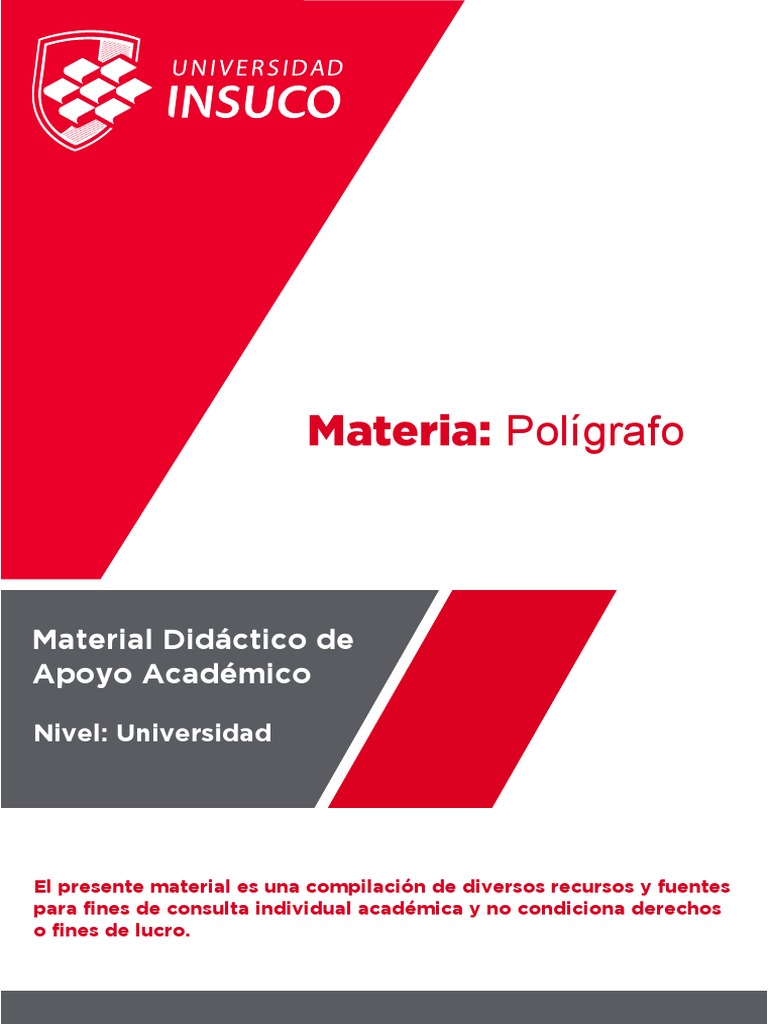 Polígrafo Insuco | PDF