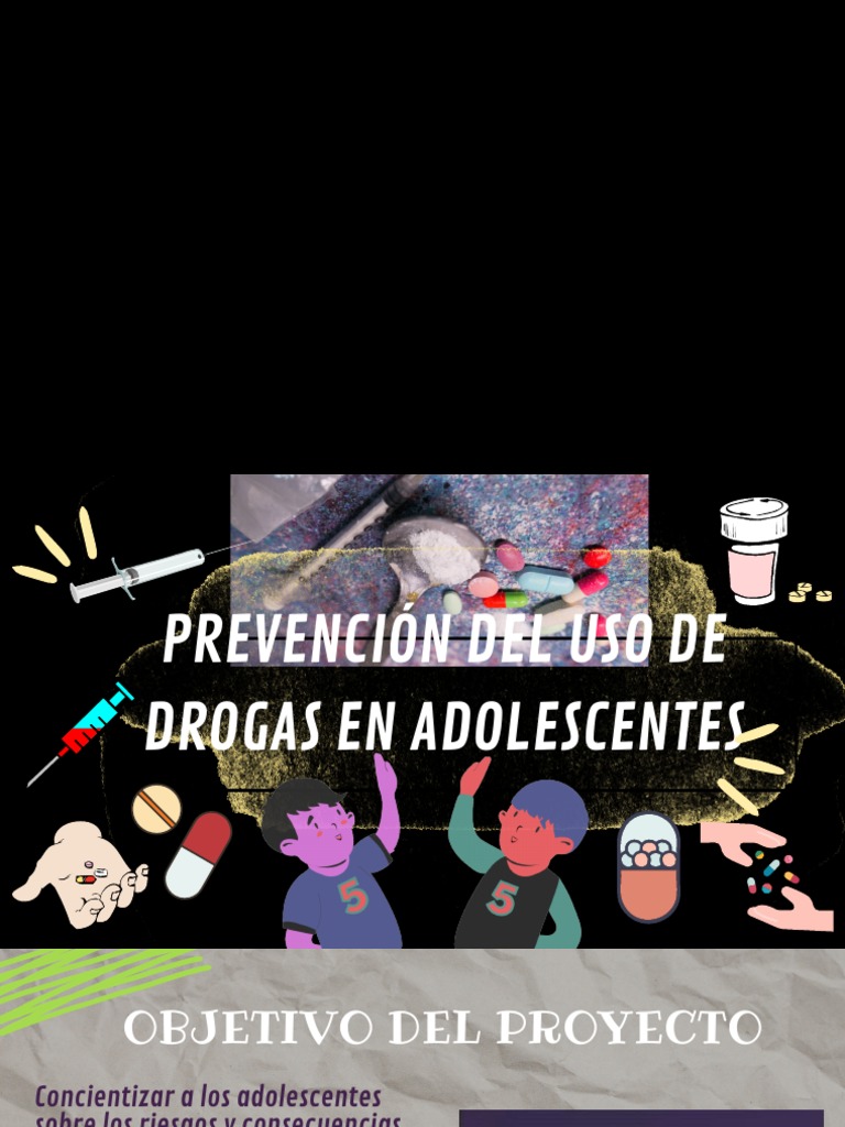 Prevención En El Uso De Drogas En Adolescentes Pdf Drogas