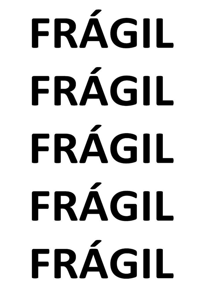 FRÁGIL | PDF