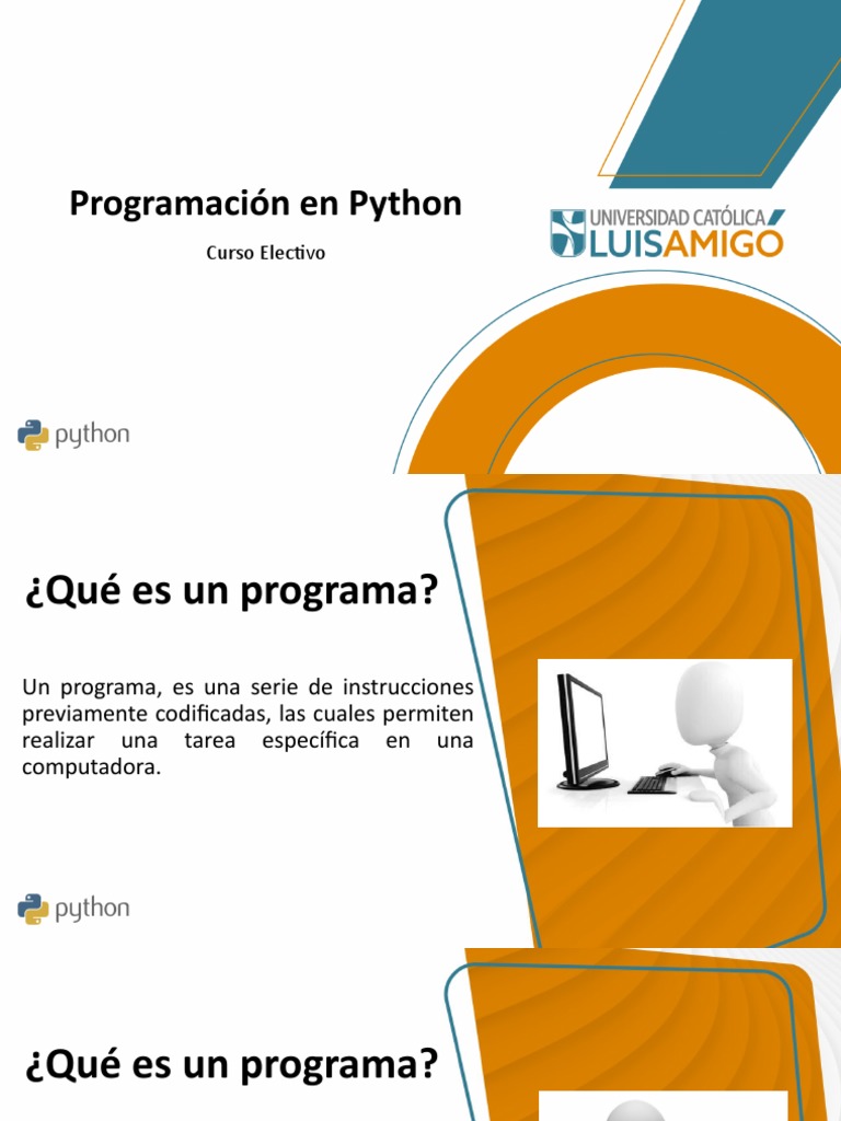 Introducción a Programación Python | PDF | Programación | Programa de computadora
