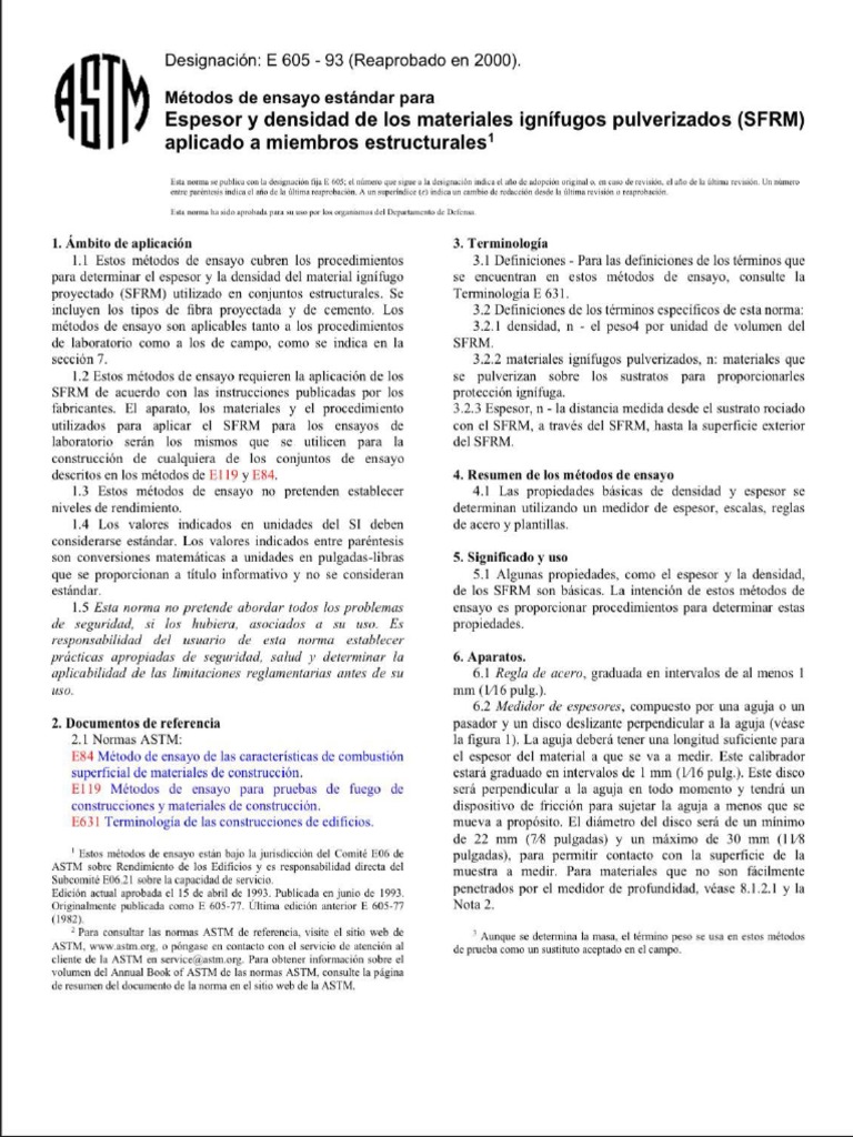 Astm e 605 Español | PDF