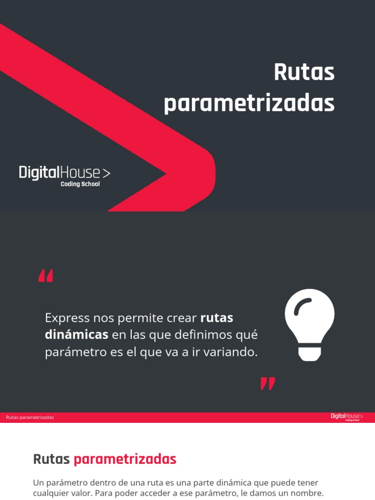 Rutas Parametrizadas en Express | PDF | Informática | Internet