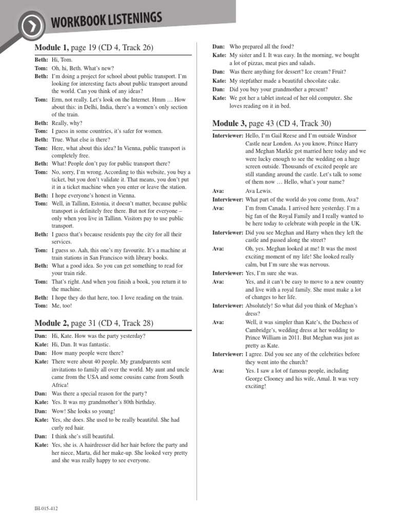 Network Listening WB | PDF