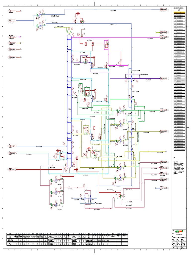 TEC6-IN-011-L-275-001, Diagram P&ID UDP, Rev0 | PDF