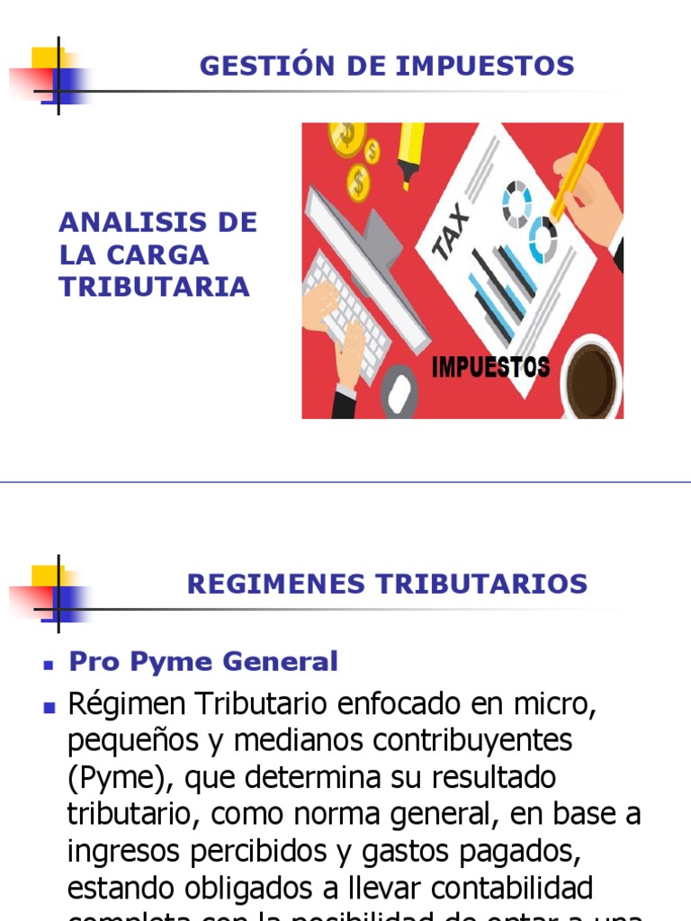 Regimen Pro Pyme General | PDF | Impuestos | Contabilidad