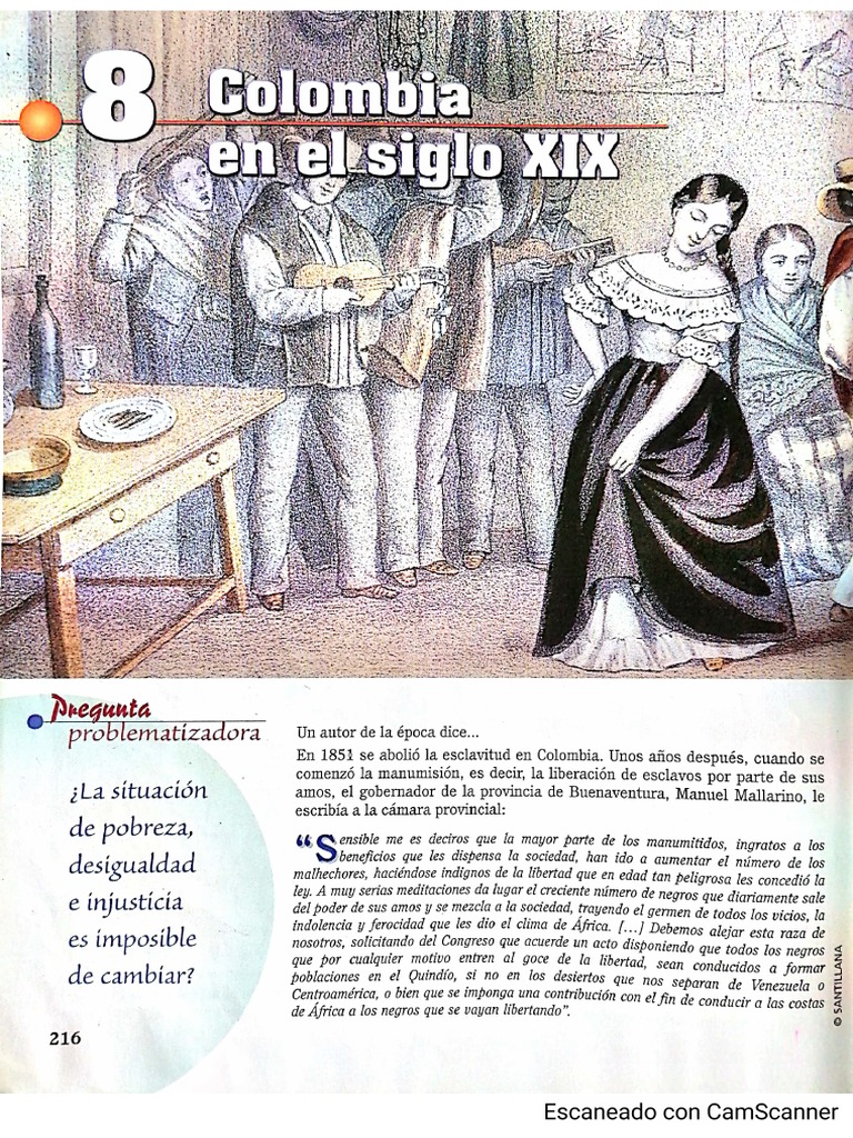 Colombia en El Siglo Xix G. 9 | PDF