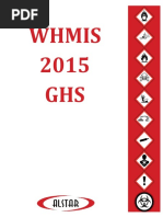 Whmis 2015 Supplement Test Answers | PDF | Toxicity | Safety