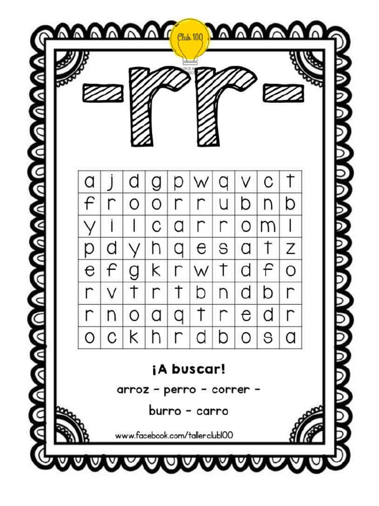 Actividades Fonema R | PDF