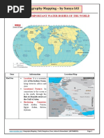 Sea Bordering Countries Mnemonics | PDF | Mediterranean Sea | Europe