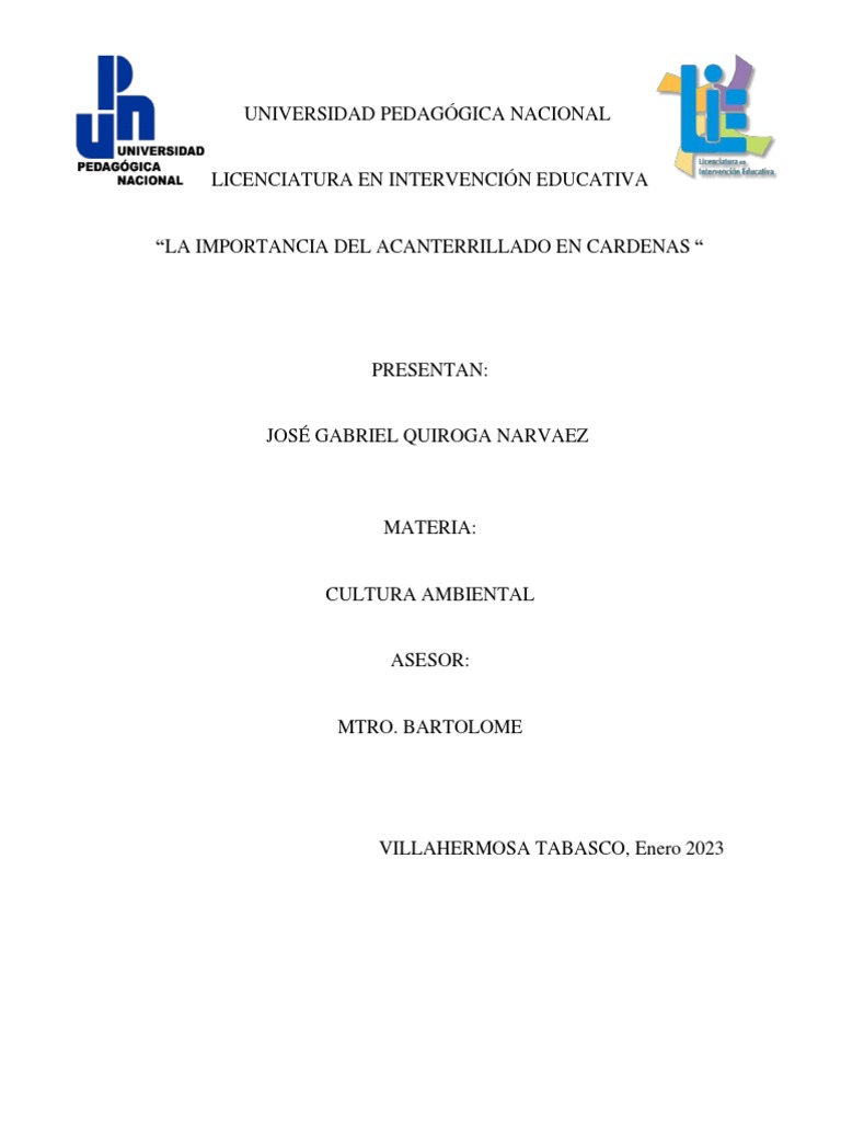 Proyecto Final | PDF | Agua | Sustentabilidad