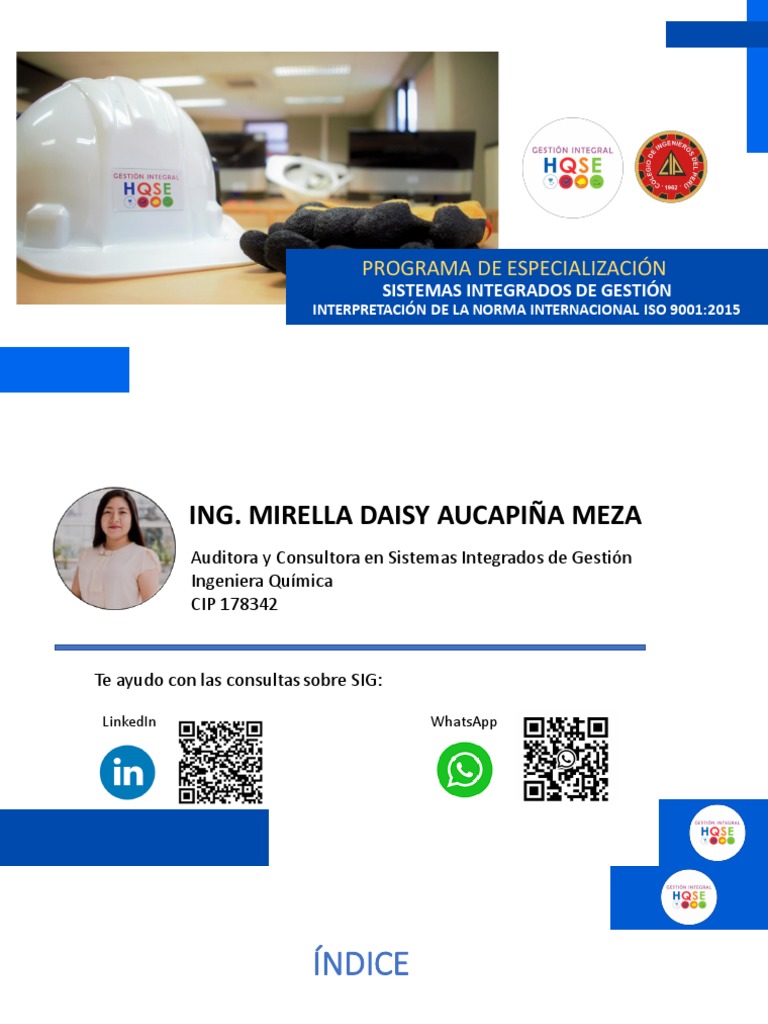 ISO 9001.2015 Parte 2 | PDF | Calidad (comercial) | Sistema de manejo ...