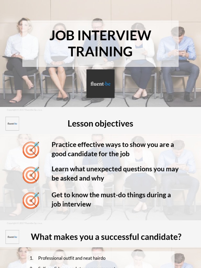 Job Interview Training | PDF | Job Interview