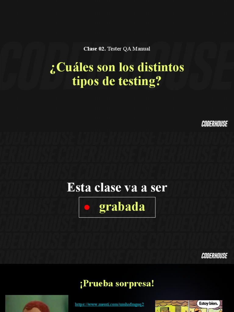 QA Manual 02: Tipos y niveles de testing | PDF | Pruebas de software ... QA Manual 02: Tipos y niveles de testing | PDF | Pruebas de software ...