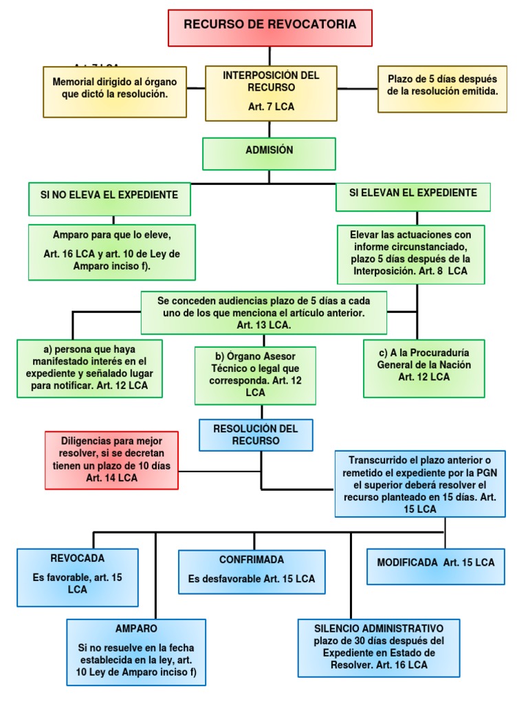 Esquema Recurso de Revocatoria | PDF | Gobierno | Justicia