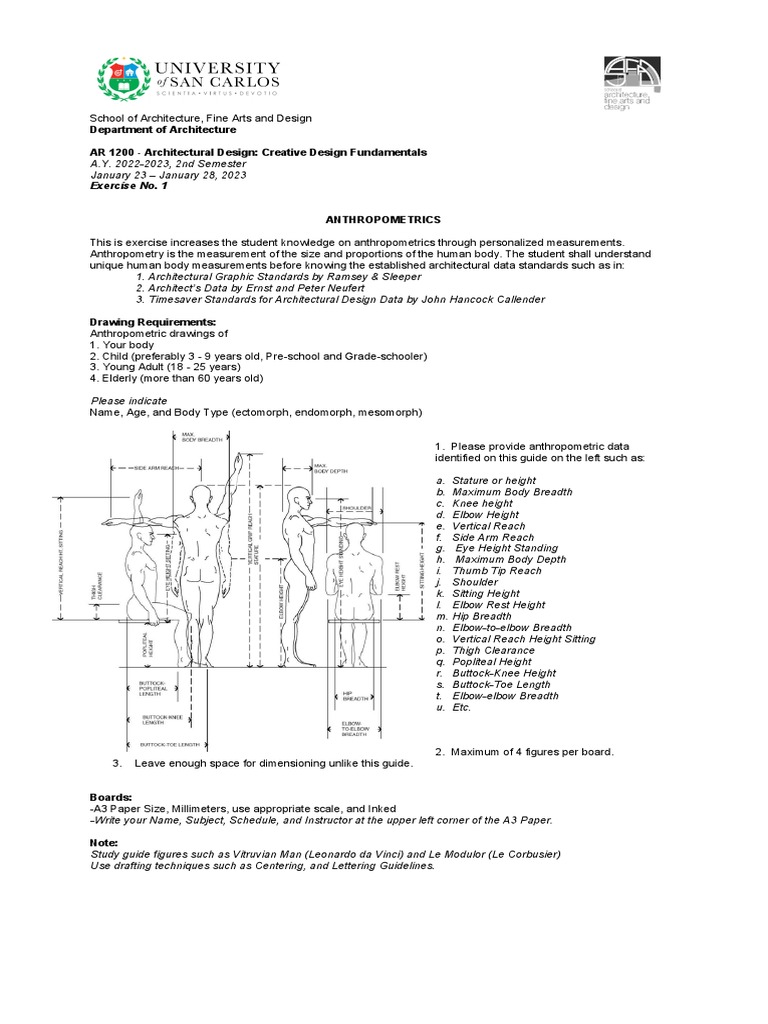 Activity Anthropometrics | PDF | Anthropometry
