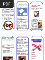 TRiptico de Sustancias Psicoactivas | PDF | Drogas | Drogas Psicoactivas