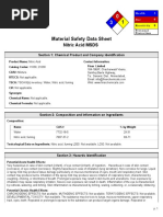 Nitric Acid Safety Data Sheet | PDF | Dangerous Goods | Personal ...