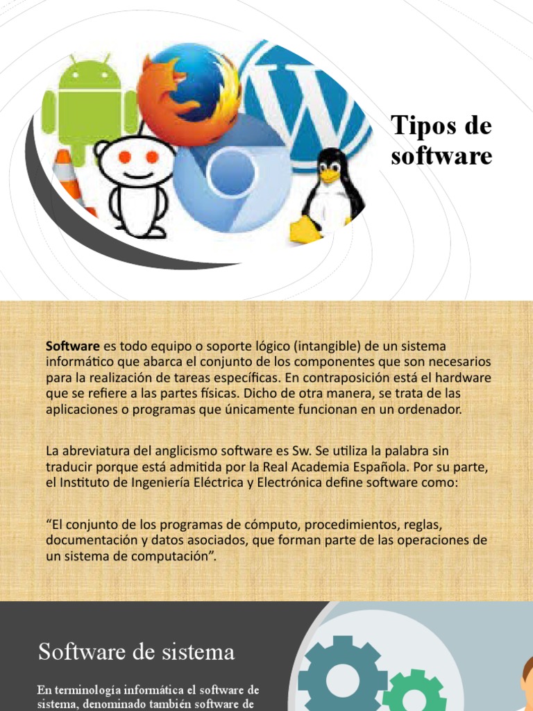 24 Tipos De Softwares Pdf Software Software De La Aplicacion 5411