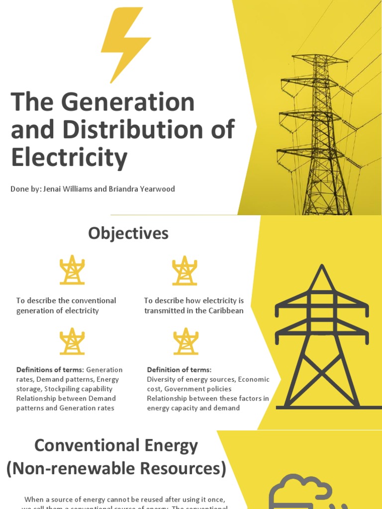Electricity Generation and Distribution | PDF | Electricity Generation ...