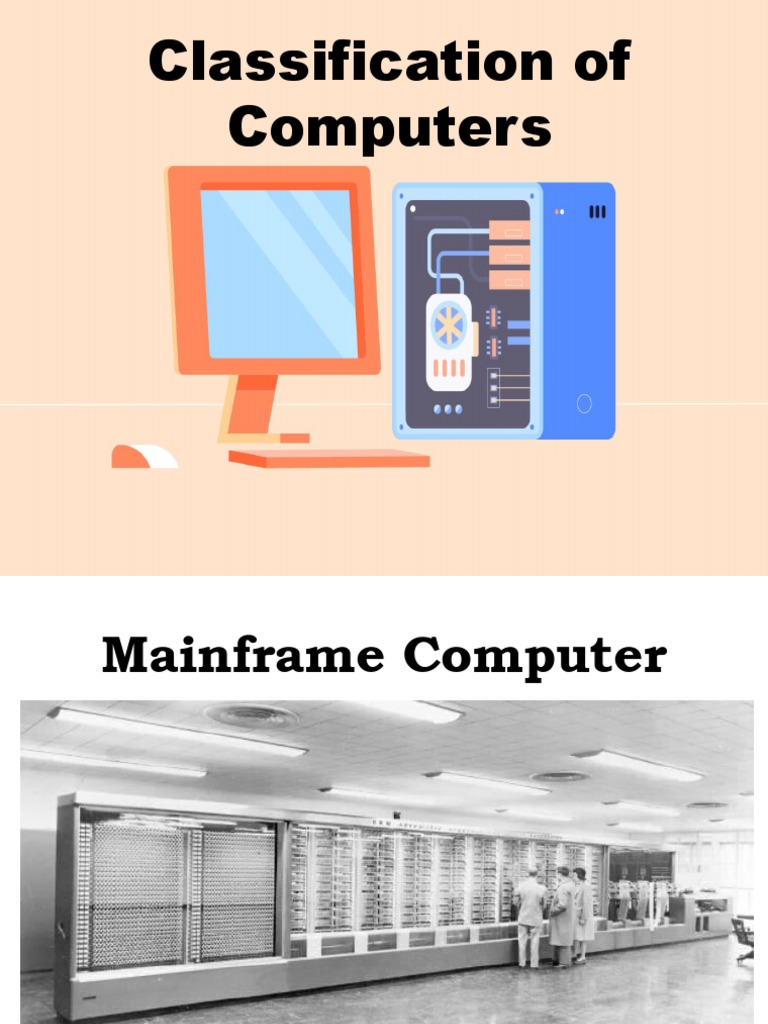 Classification of Computers | PDF | Computer Network | Supercomputer