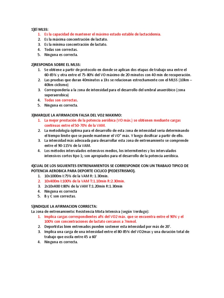 Examen | PDF | Entrenamiento de fuerza | Fuerza