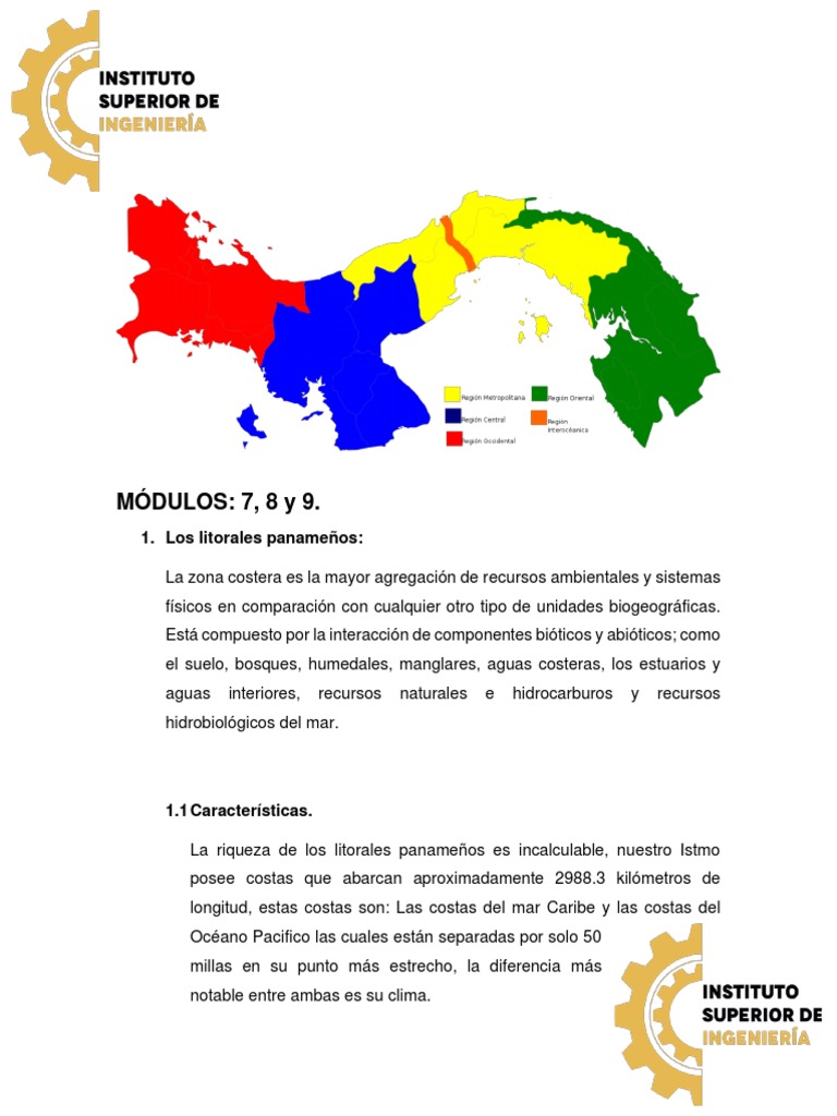 Geografia de Panama Sesion4 | PDF | Panamá | Clima
