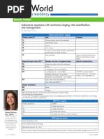 Thyroid Ultrasound Worksheet Patient Risk Factors (Circle All That ...