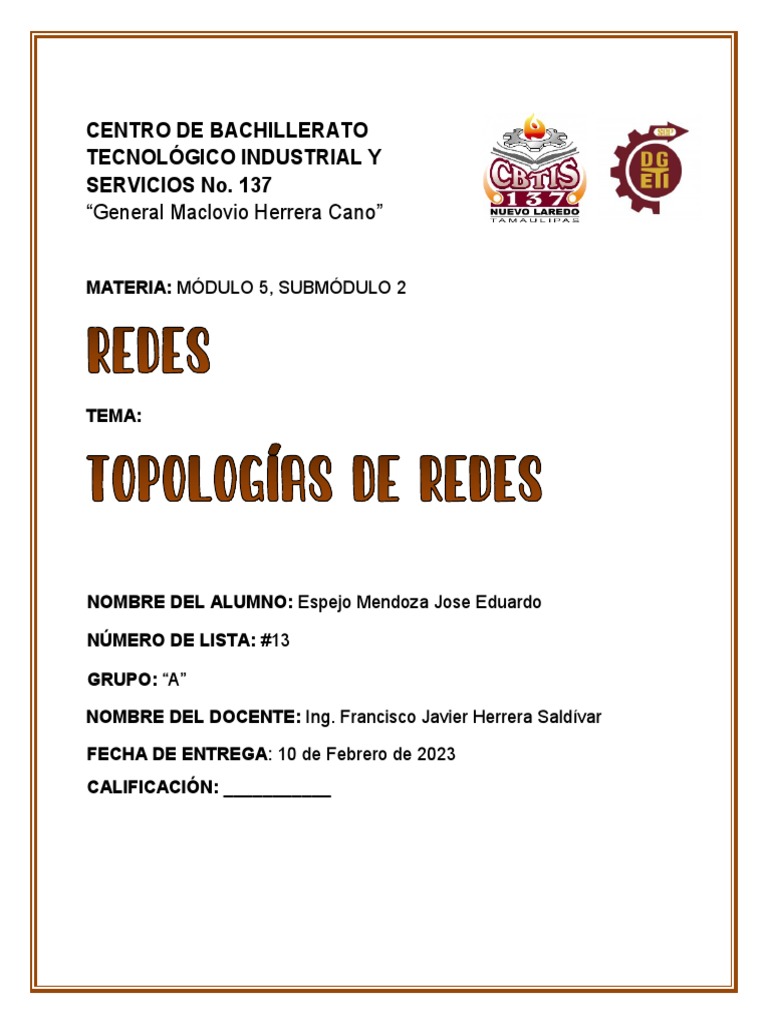 Topologias de Redes 2 | PDF | Topología de la red | Red de computadoras