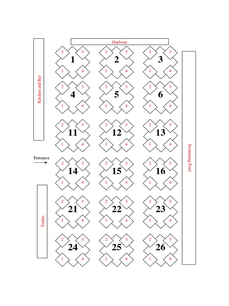 Harbour Floor Plan Layout | PDF