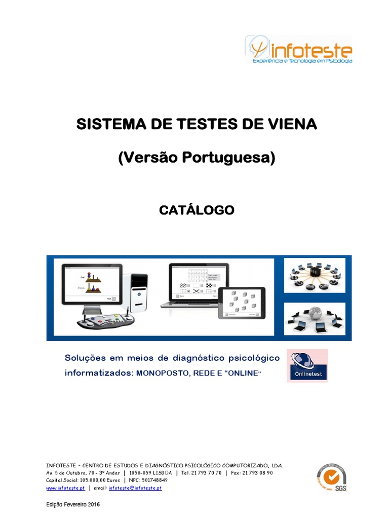 Catálogo VTS | PDF | Rede de computadores | Psicologia