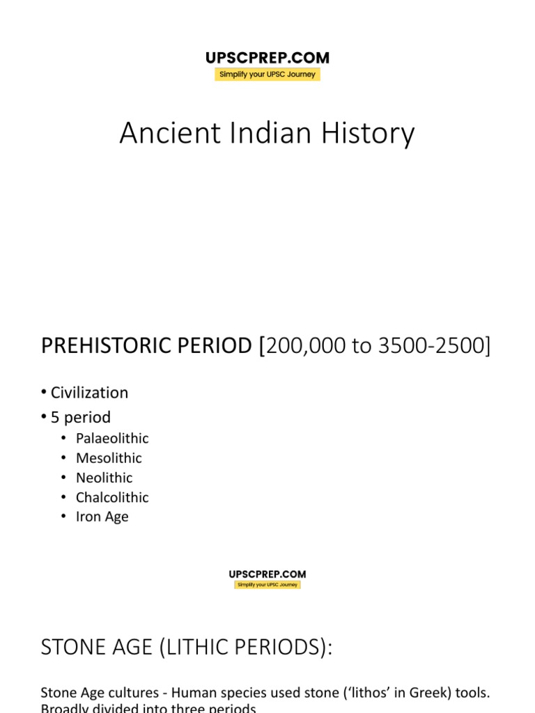 Ancient Indian History | PDF | Bodhisattva | Paleolithic