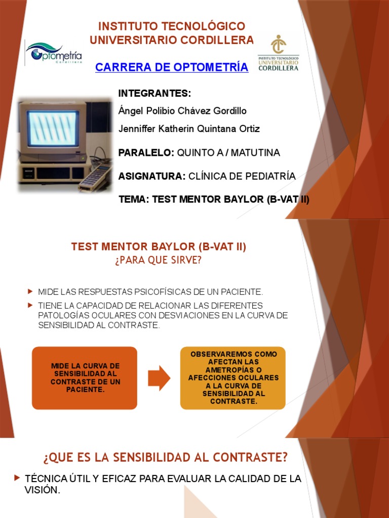 Test Mentor Baylor (B-Vat II) | PDF | Medicina CLINICA