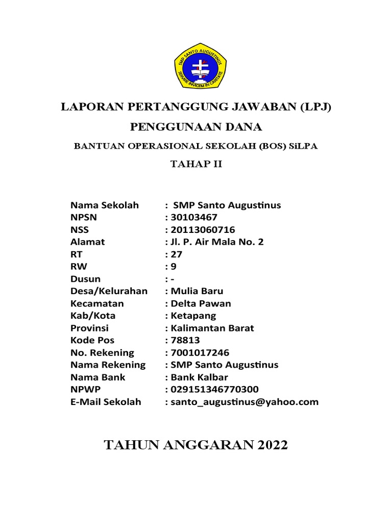 Cover Bos Tahap 2 | PDF