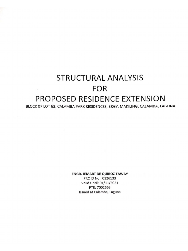Share 'structural analysis_example.pdf' | PDF