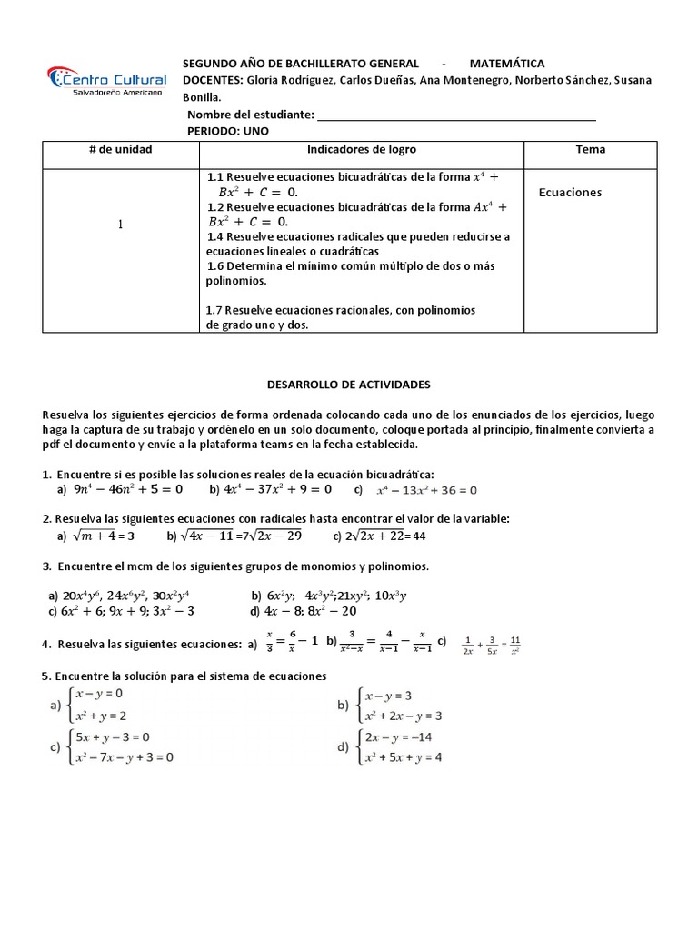 Actividad Integradora p1 Mate II. 2022 | PDF
