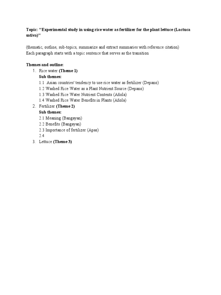 RRL Group1 | PDF | Rice | Fertilizer