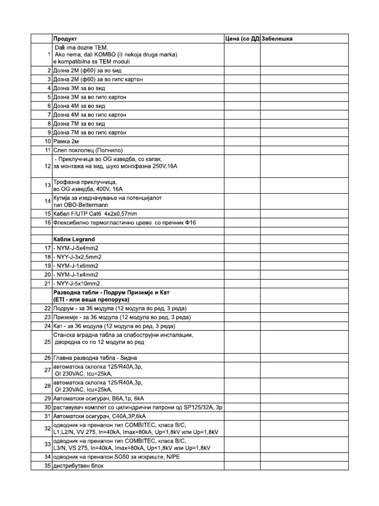 Elektroelement Kumanovo | PDF