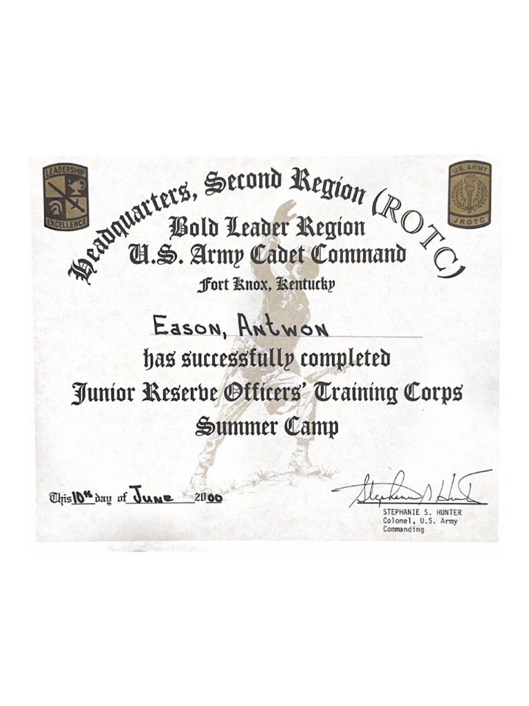 Jrotc Award | PDF
