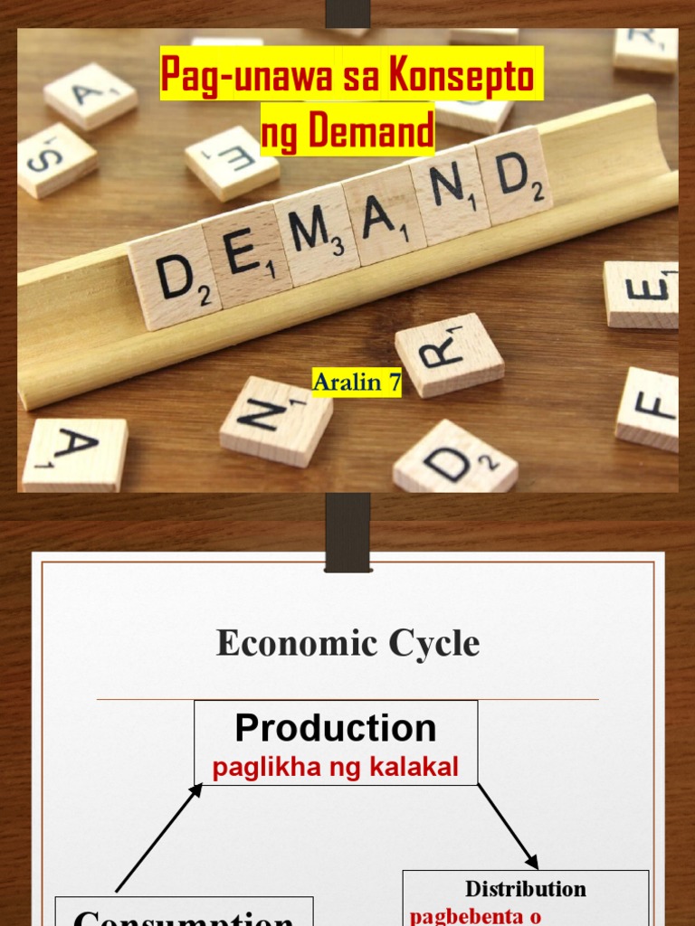 Ang Mamimili at Ang Demand | PDF