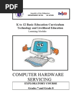 Computer Systems Servicing Learning Module K To 12 | PDF | Computer ...