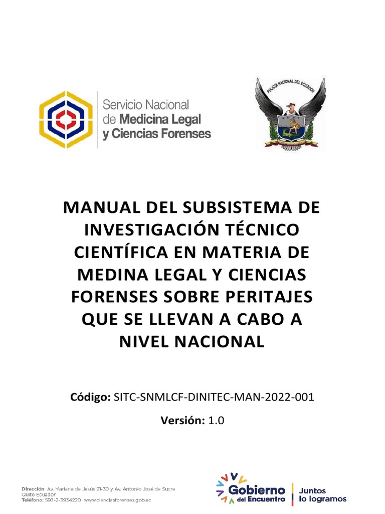 Incumbencias Periciales 2 SNMLCF | PDF | Jurisprudencia médica | Biometría