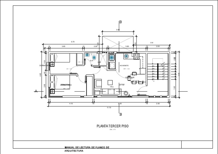 Arquitectura - Plano 1 | PDF